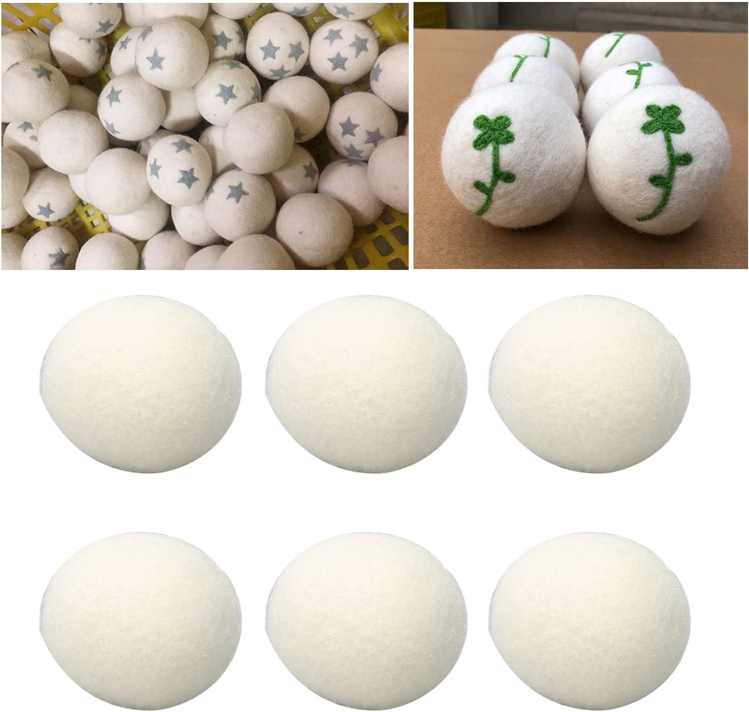 Dry Ball Removes Odours Pack of 6 High Density Reduces Static ...