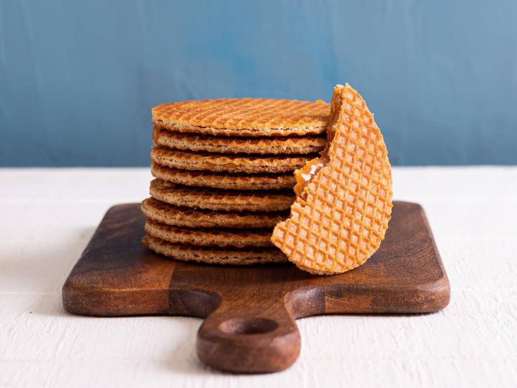Daelmans Stroopwafels - Caramel Stroopwaffles - 230 gram per Hexa Box ...