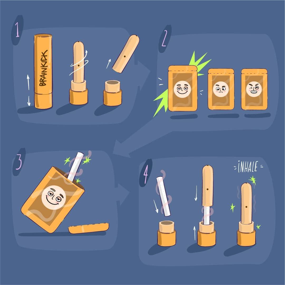 Bamboo Aroma Inhaler Pen - Menthol Eucalyptus | Sustainable ...