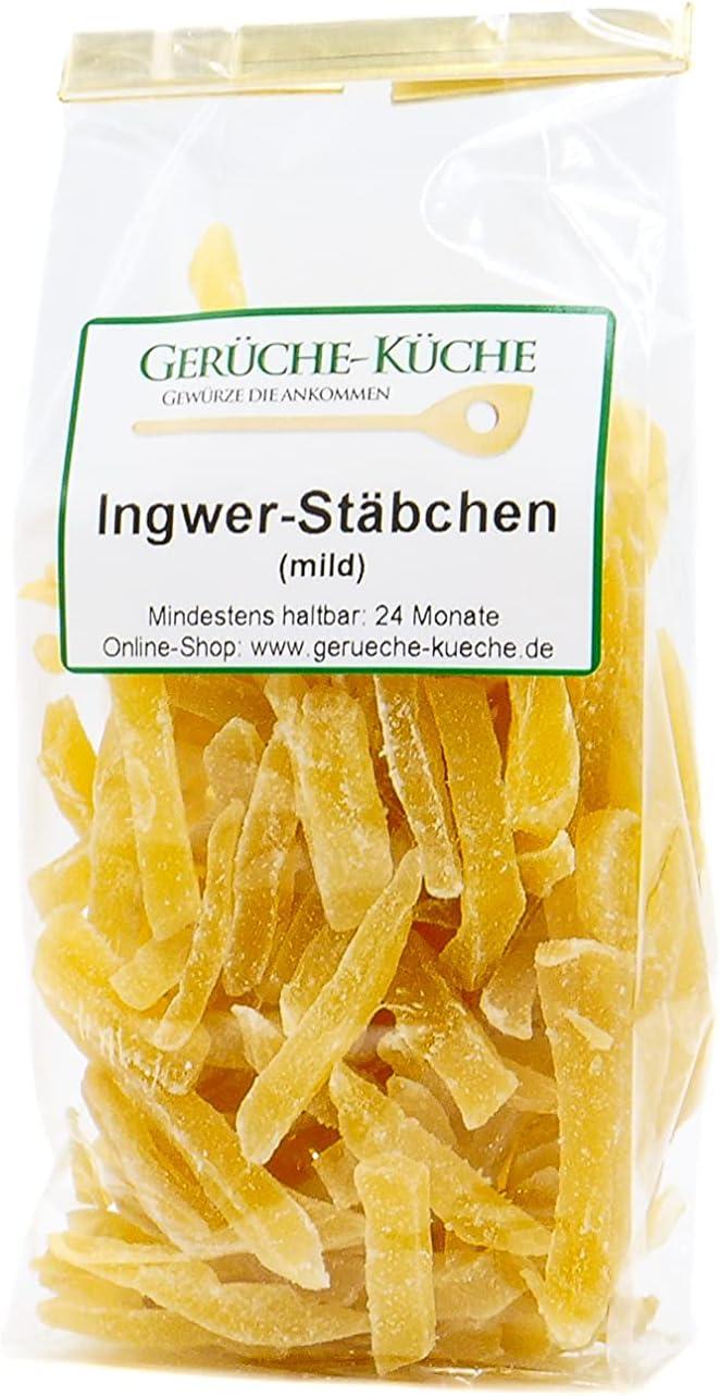 Buy Mild-Medium Hot Candied Ginger Sticks 120g | Authentic Thai Snacks ...
