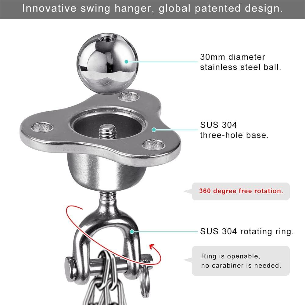 SELEWARE Heavy Bag Mount Hanger - Boxing Punching Bag Ceiling Mount ...