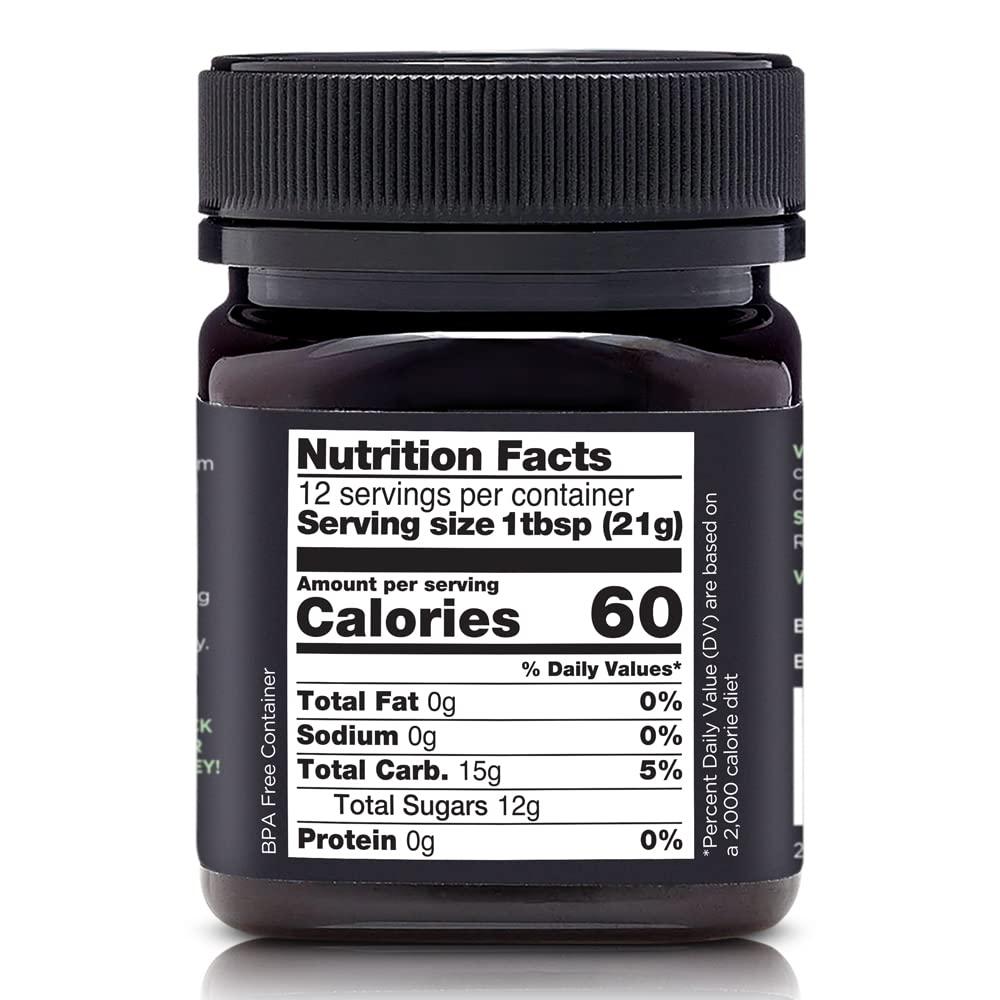 Kiva Raw Manuka Honey UMF 5+ | MGO 83+ | 100% Pure New Zealand (8.8 oz ...