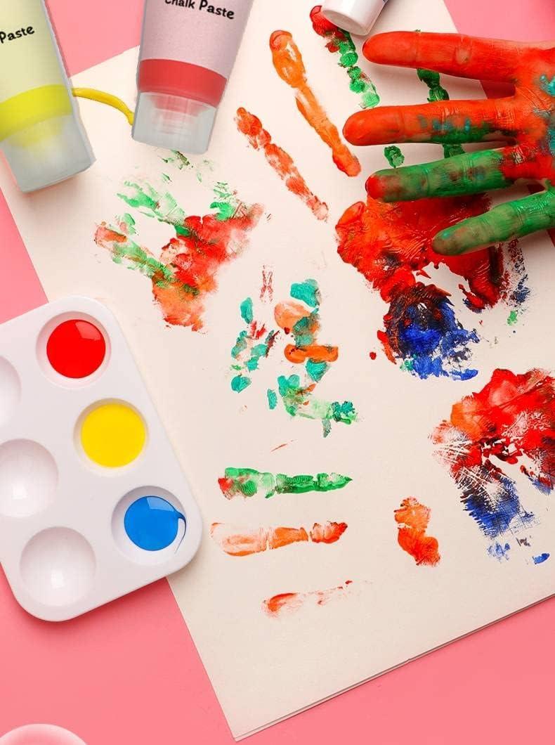 DAGA 12 Color Chalk Paste Set for Screen Printing & DIY Art Crafts ...