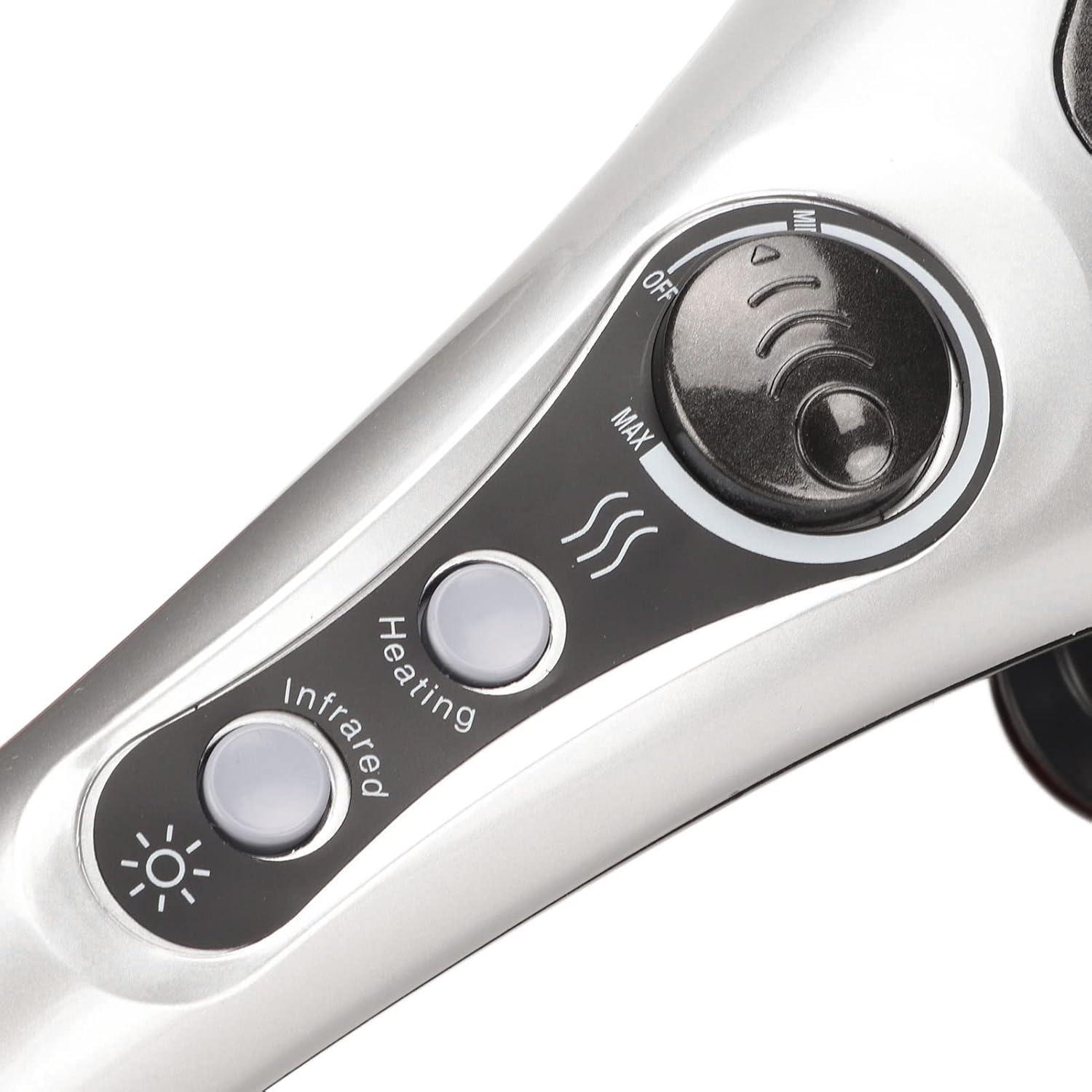 Handheld Back Massager - Comfortable Double Knot Shiatsu Massager for ...