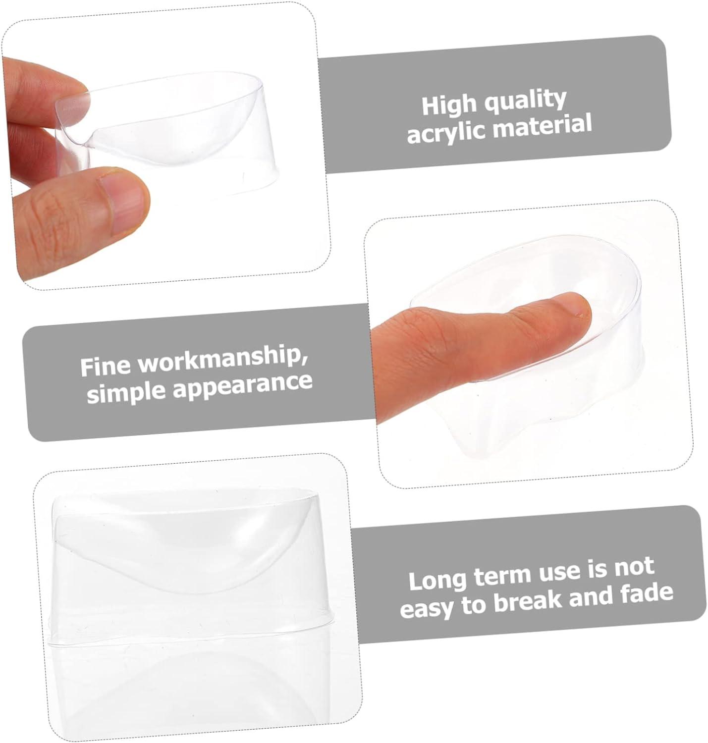 FRCOLOR Set of 6 for Dipping Nails Accessory Compartment Storage ...