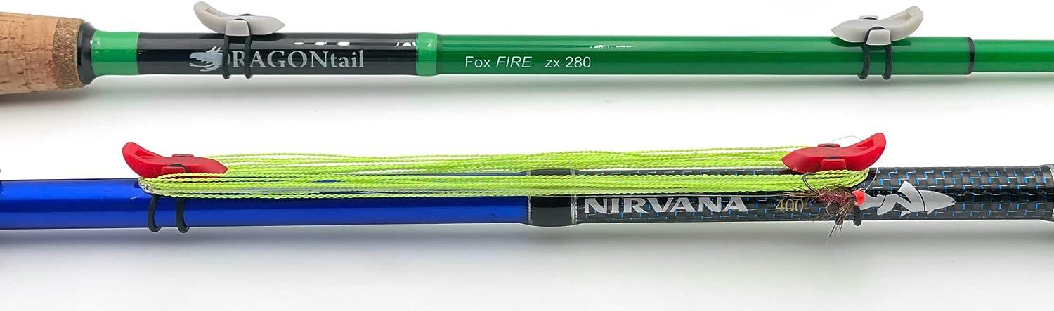 DRAGONtail Ultimate Tenkara Line Keepers (6 Pack) - Light Grey ...