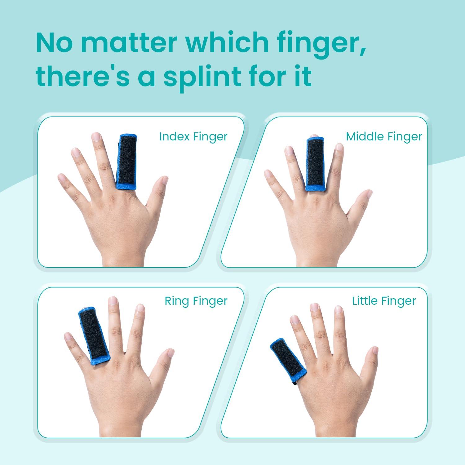 Schnapfinger Finger Splint for Support & Healing - Alleviate Finger ...