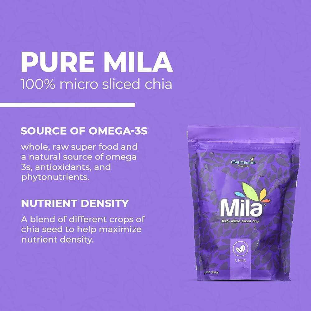 Mila Chia Seeds - Ancient Aztec Superfood in New Packaging | Buy Now ...