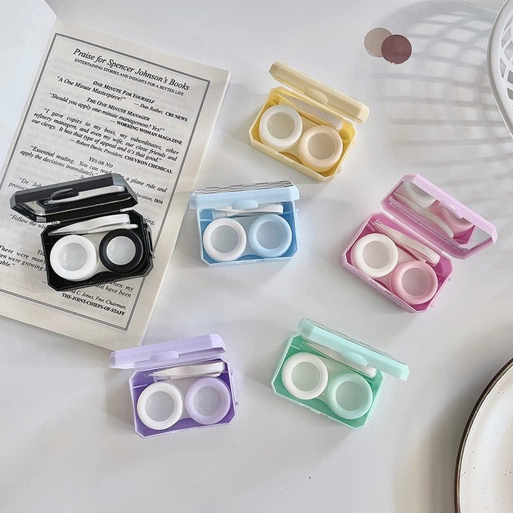 Optometry Lens Container Box - Tidal Chessboard Pattern Contact Lens ...