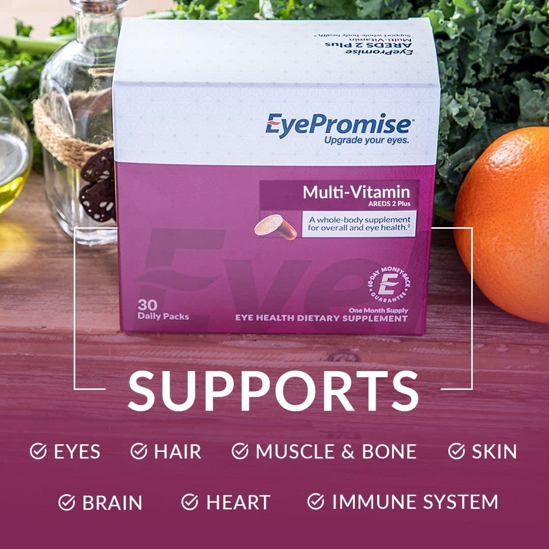 EyePromise Multi-Vitamin + Eye Support AREDS 2 Plus Blend - Complete ...
