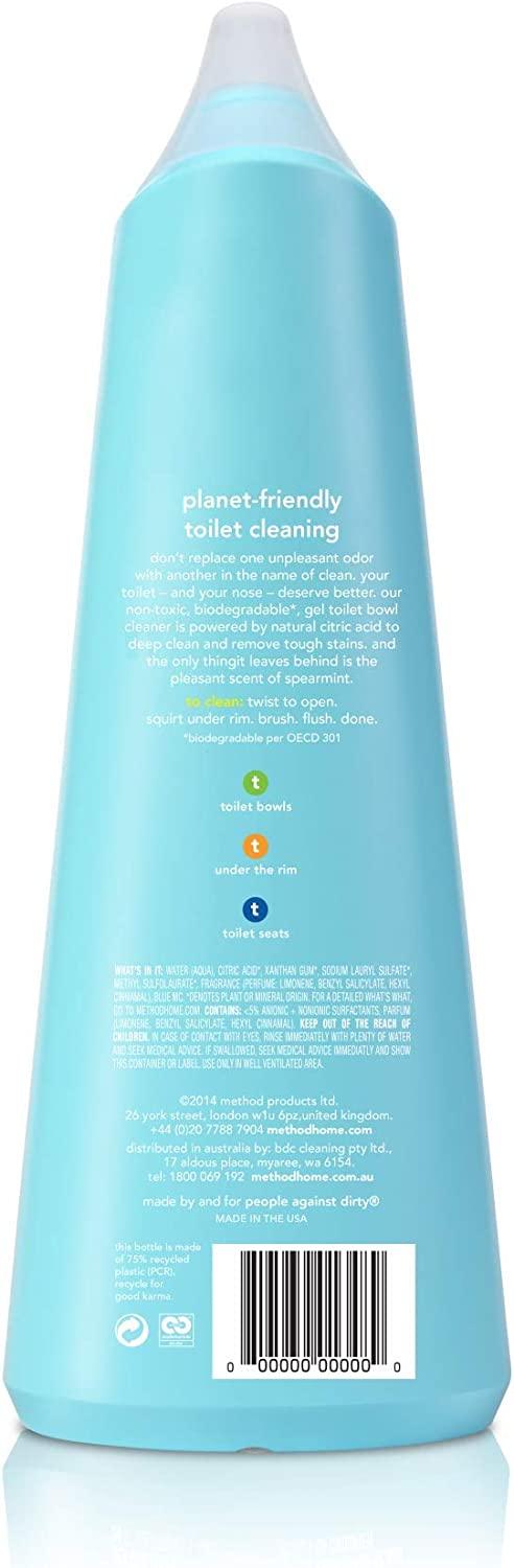 Method Antibacterial Toilet Bowl Cleaner - Spearmint - 24oz - 2 Pack ...