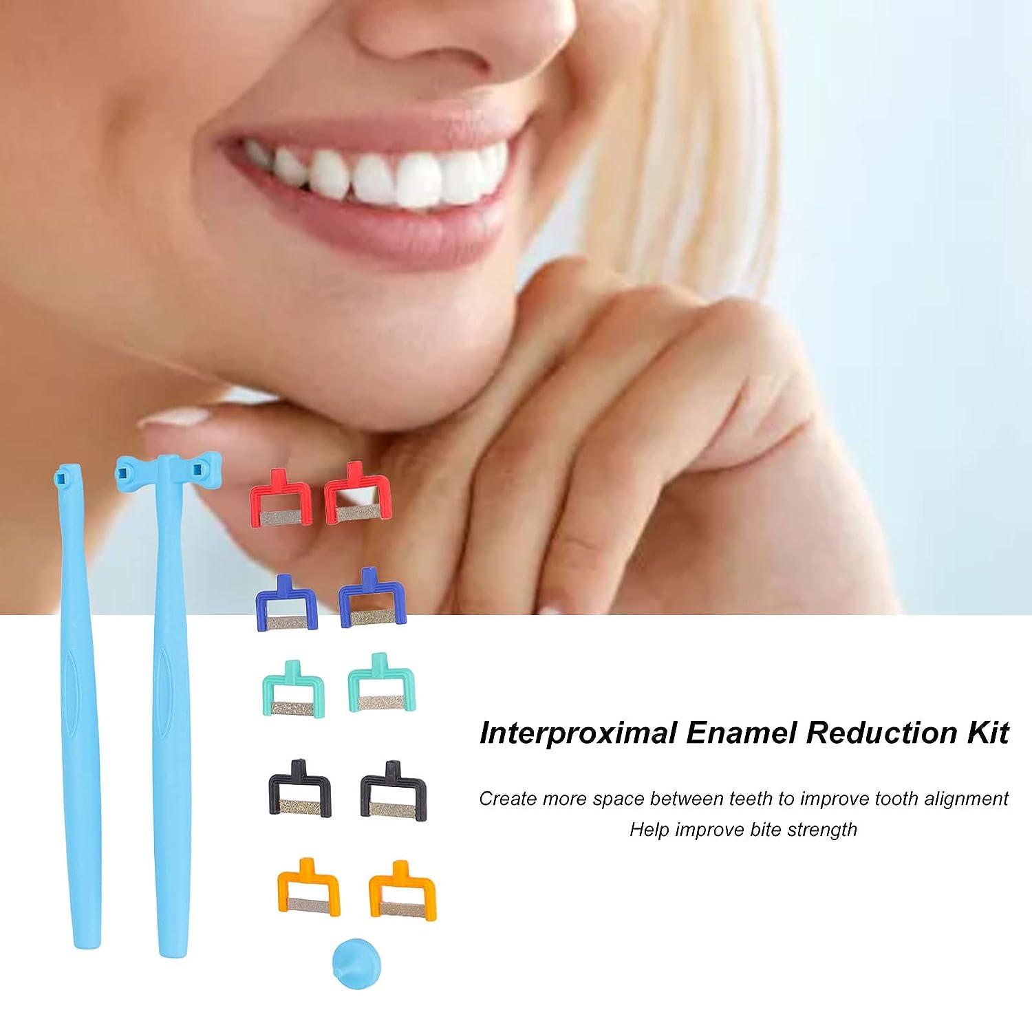 Portable Enamel Reduction Kit for Orthodontic Tooth Alignment - Dental ...