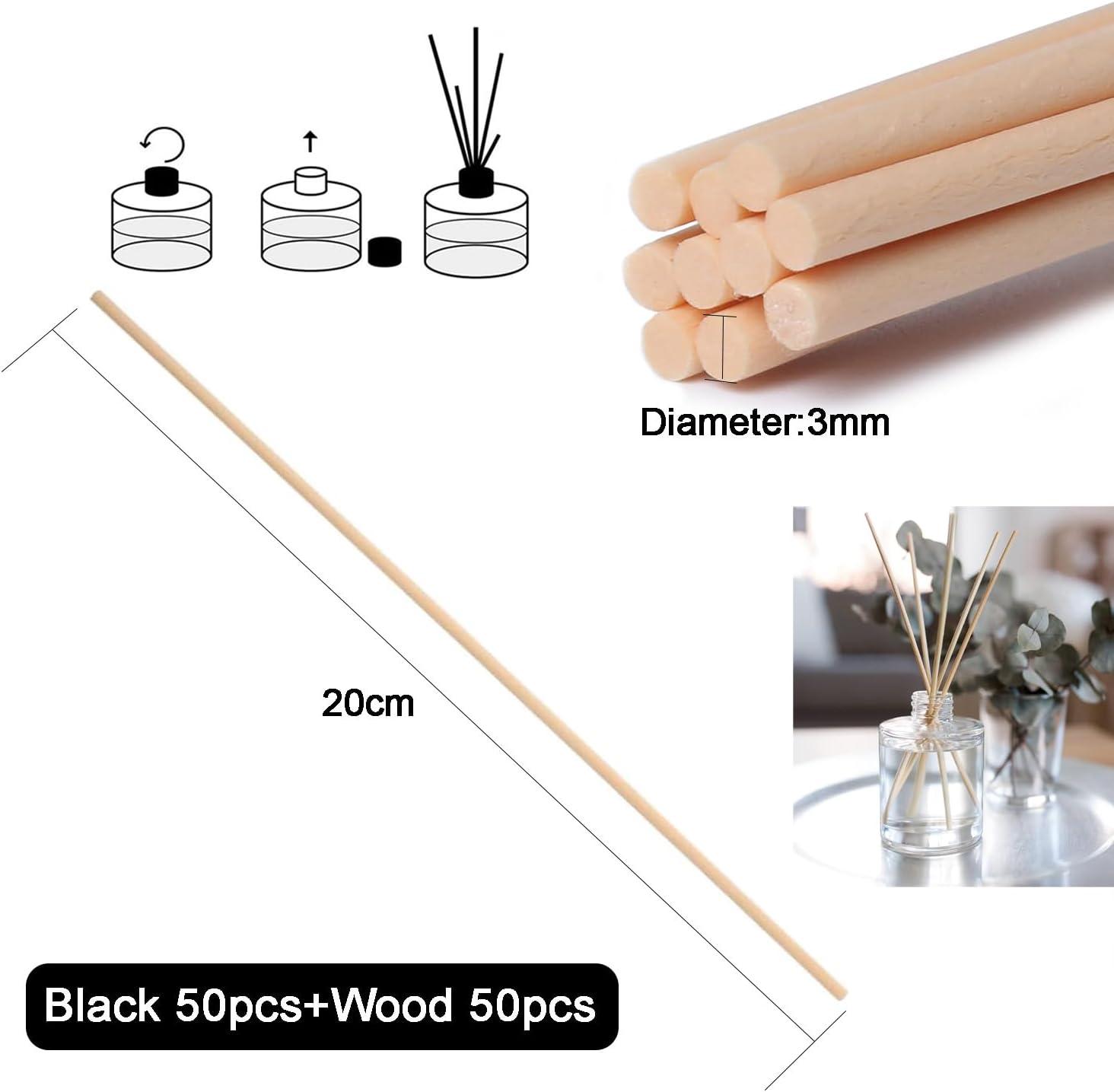 Laoxiangji 100 Rattan Reed Sticks for Room Fragrance | 20cm Diffuser ...