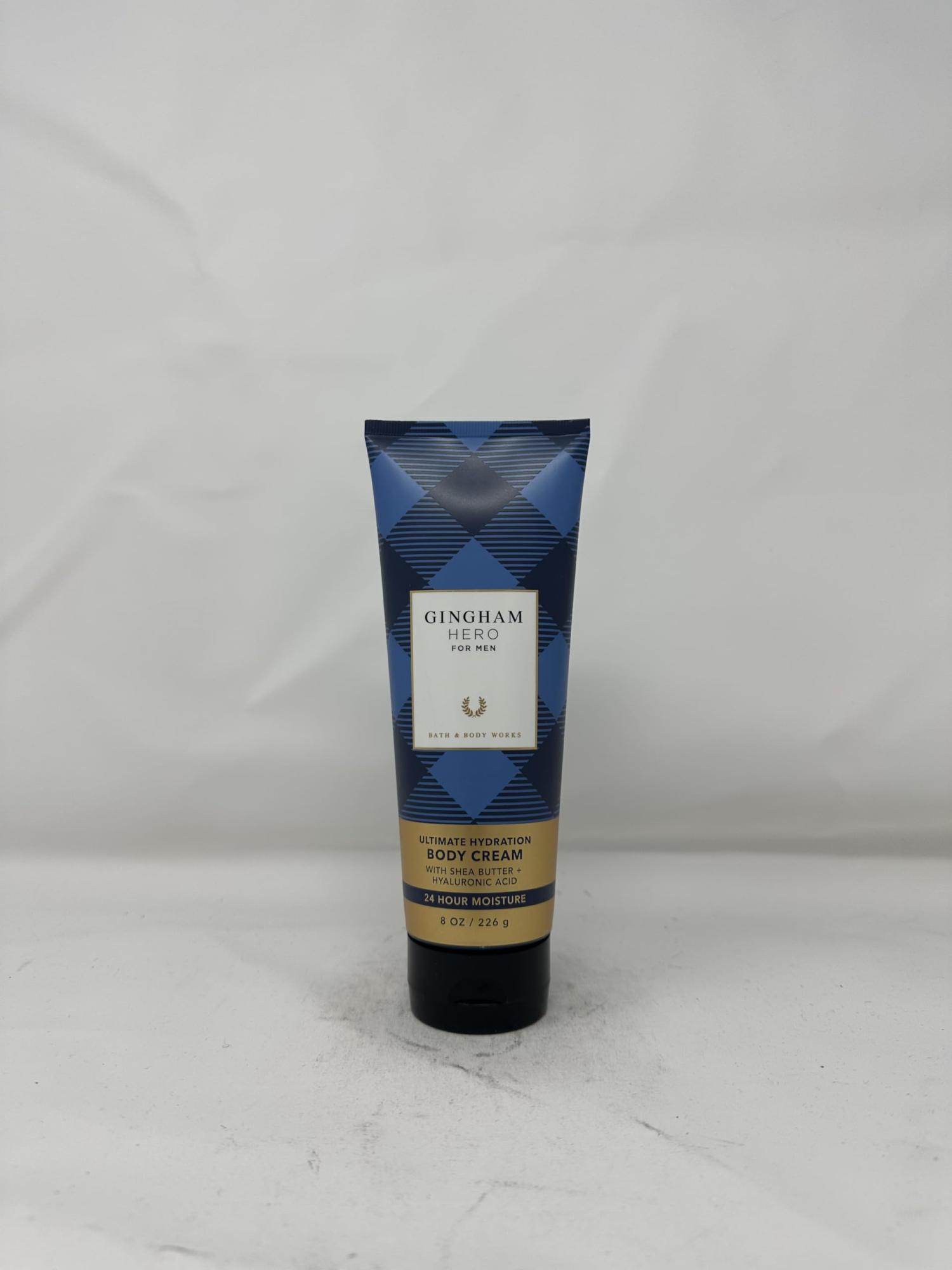 Gingham Hero Ultimate Hydration Body Cream 8 oz | Intense Moisture for ...