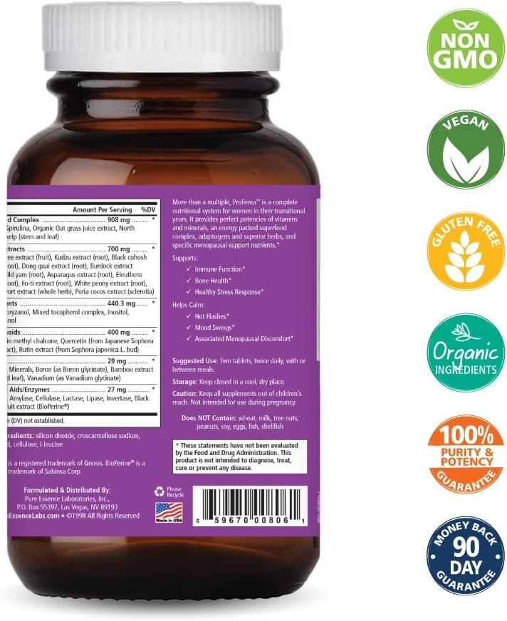 Pure Essence ProFema - Hormonal Balance Support | 120 Tablets | Buy Now ...