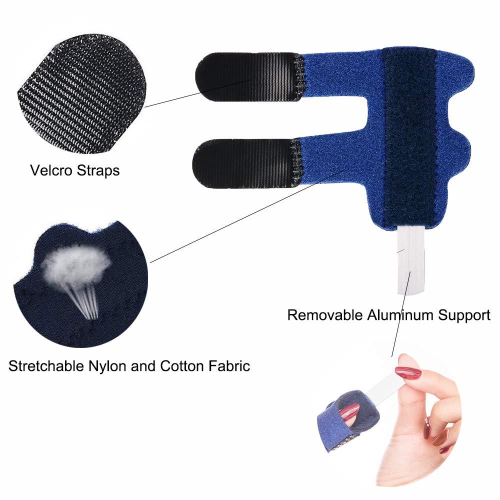 Buy Finger Splints for Kids - Compression Support with Aluminium Pain ...