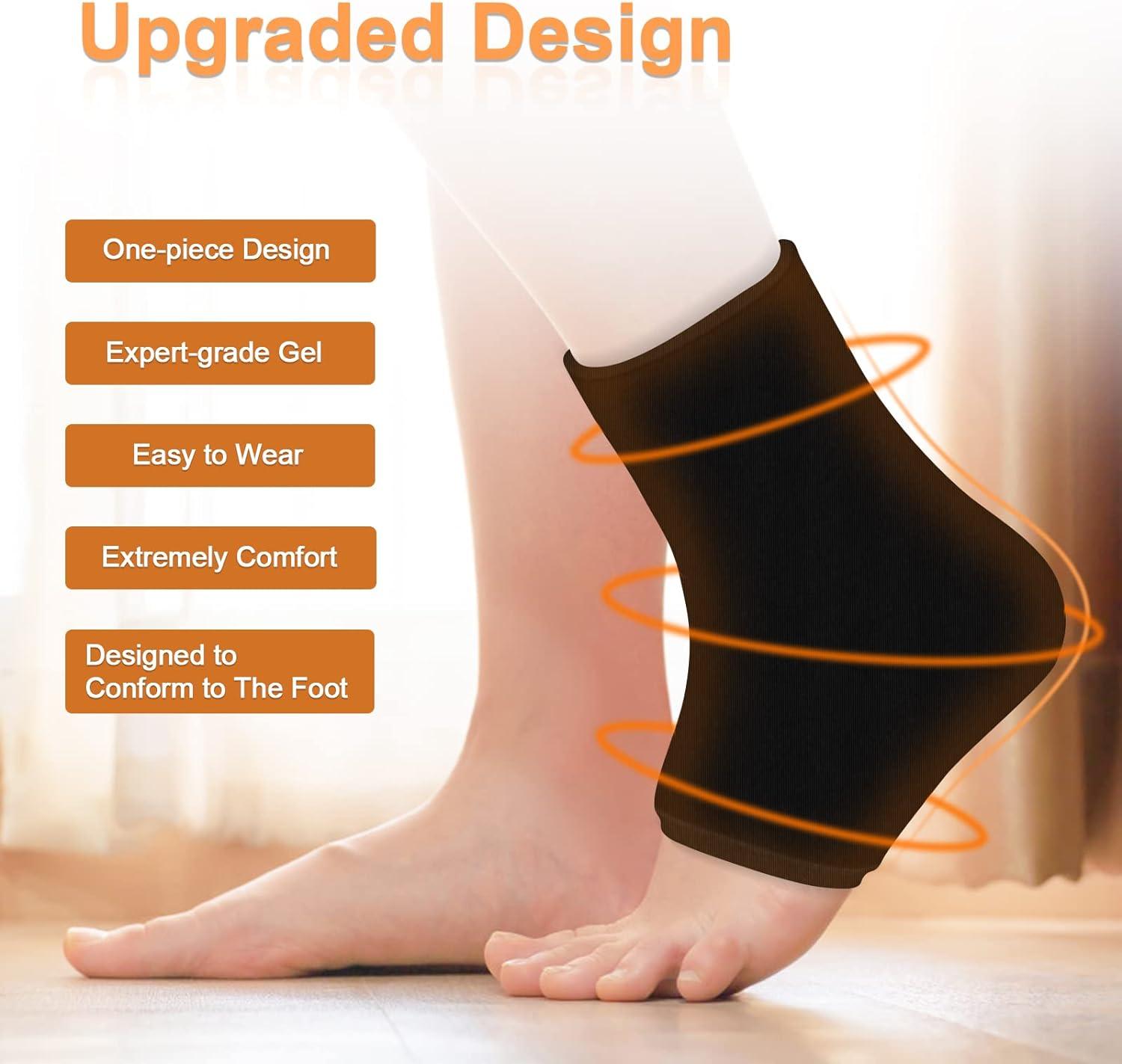 Ankle Ice Pack Wrap - Reusable Cold Compression Therapy for Foot ...
