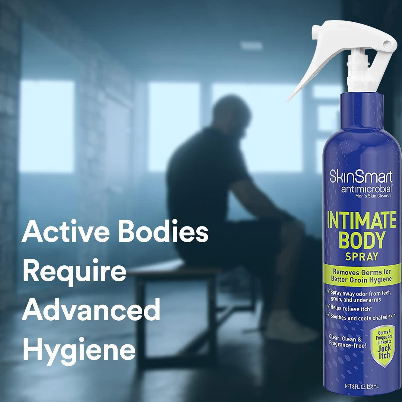 SkinSmart Men's Intimate Spray 8oz - Hypochlorous Shower in a Bottle ...