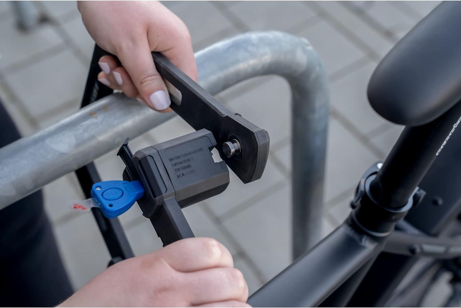 FISCHER PROTEC PLUS Folding Lock 85 cm - 3 Keys Dust Cap Soft Material ...