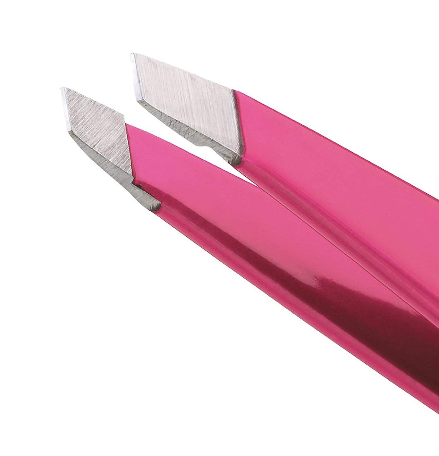 Tweezerman Mini Slant & Point Tip Tweezer Set for Eyebrows & Facial ...