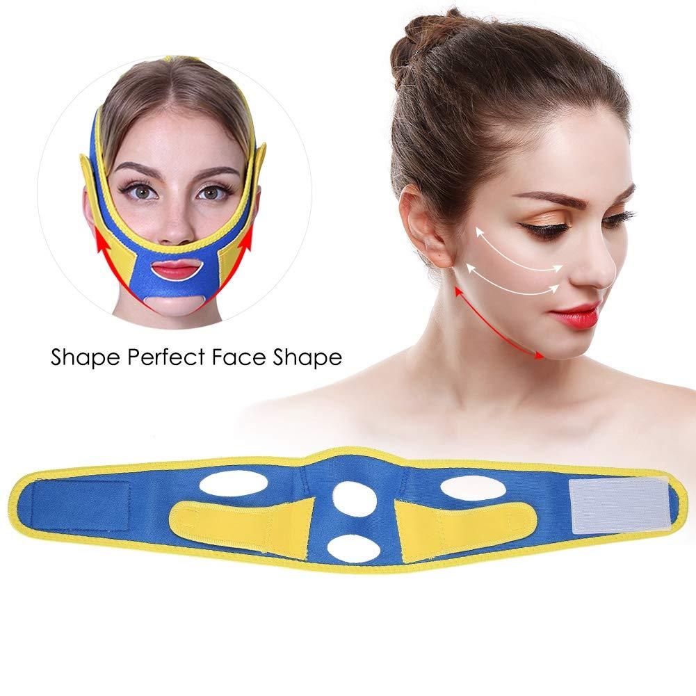 Face Slimming Mask - Anti-Fold V Face Cheek Chin Lift Band for Natural ...