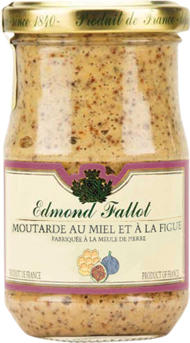 Edmond Fallot Mustard with Figs and Honey - Gourmet Moutarde au Miel et ...