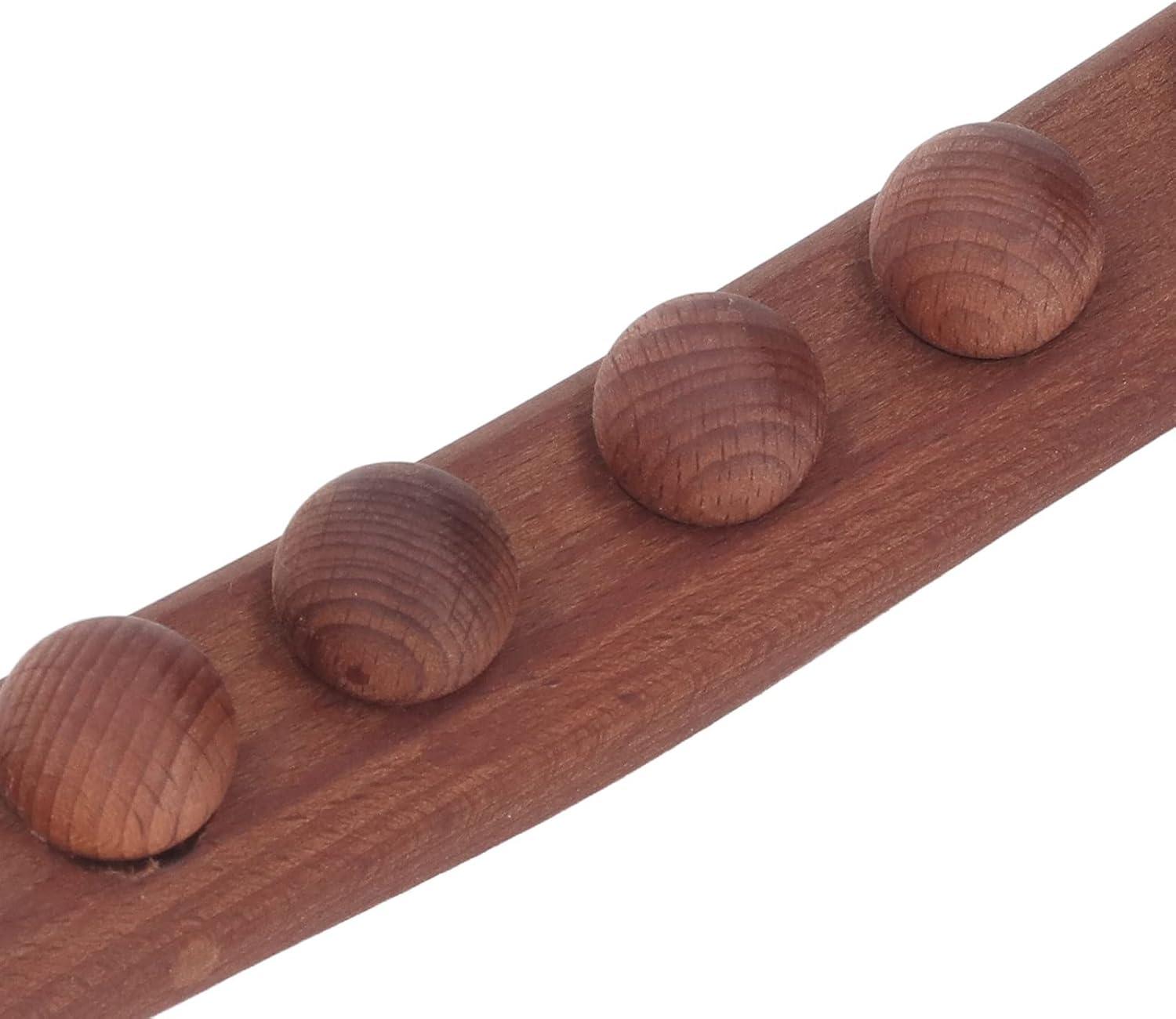 Large Wooden Therapy Stick - Multifunctional Skin-Safe Scratching Tool ...