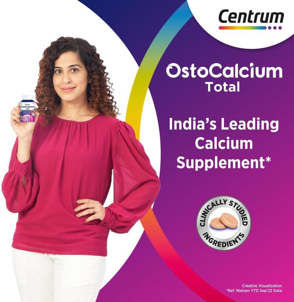 LIPON Export OstoCalcium Total Chewables (60s) - Vitamin D & Calcium ...