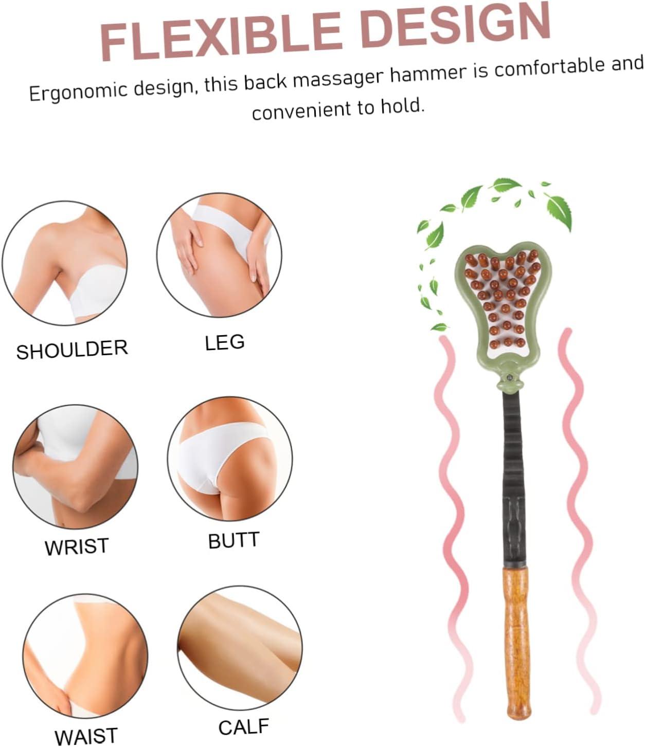 BCOATH Handheld Massage Hammer Foot & Leg Massager Portable Back ...