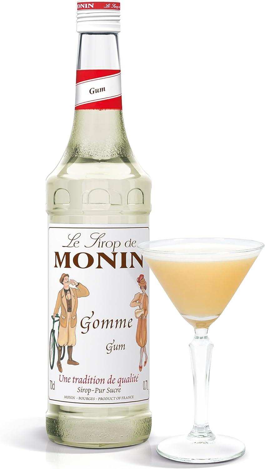 MONIN Premium Gum Syrup 1L: Vegan-Friendly, Allergen-Free, 100% Natural ...