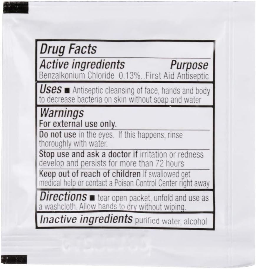 Antiseptic First Aid Wipes - 20 Wipes per Box | Effective First Aid ...