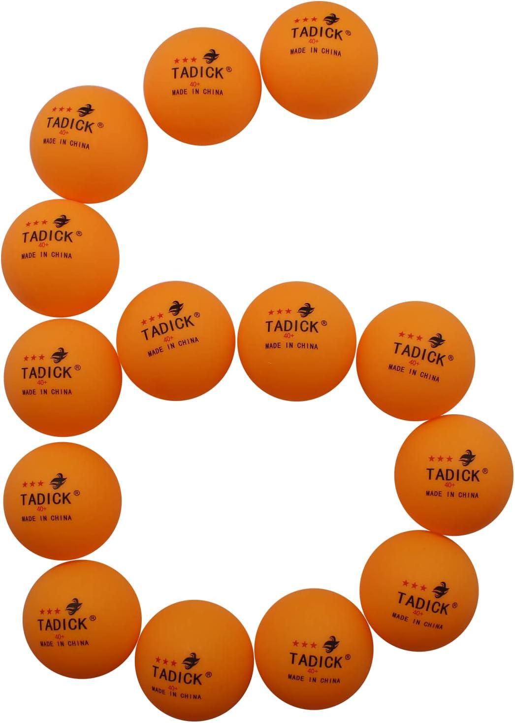 TADICK 100 Pack 3-Star Quality Training Ping Pong Ball Premium Table ...
