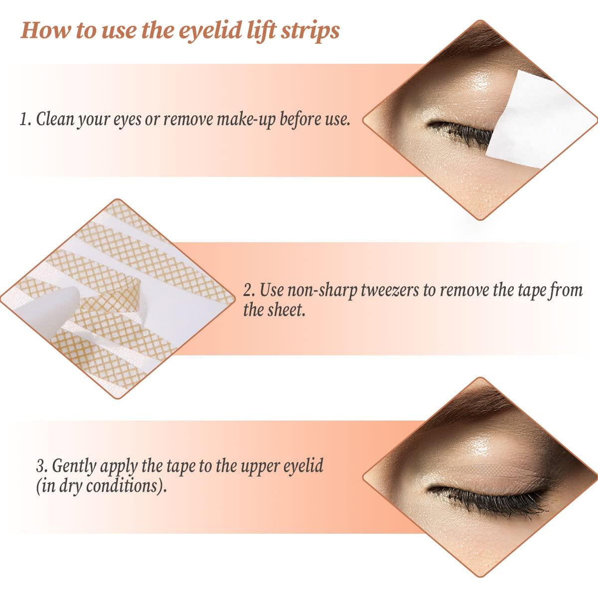 Buy Eyelid Tape & Lifter Strips - Enhance Your Eyes for a Youthful Look ...
