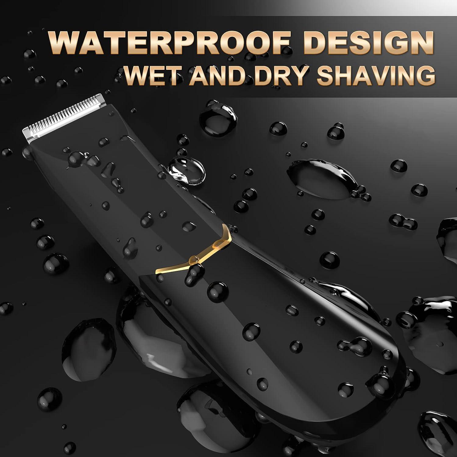 Ufree Electric Groin Hair Trimmer for Men - Ceramic Blade Body Shaver ...