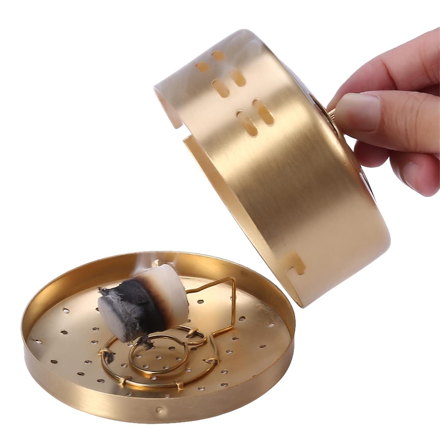 Adjustable Copper Moxibustion Box - 3 Corridors Thickened Acupuncture ...