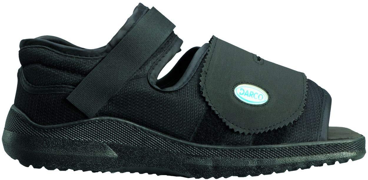 Darco Med-Surg Post Operative Shoe - Women's Large Black | Comfort ...