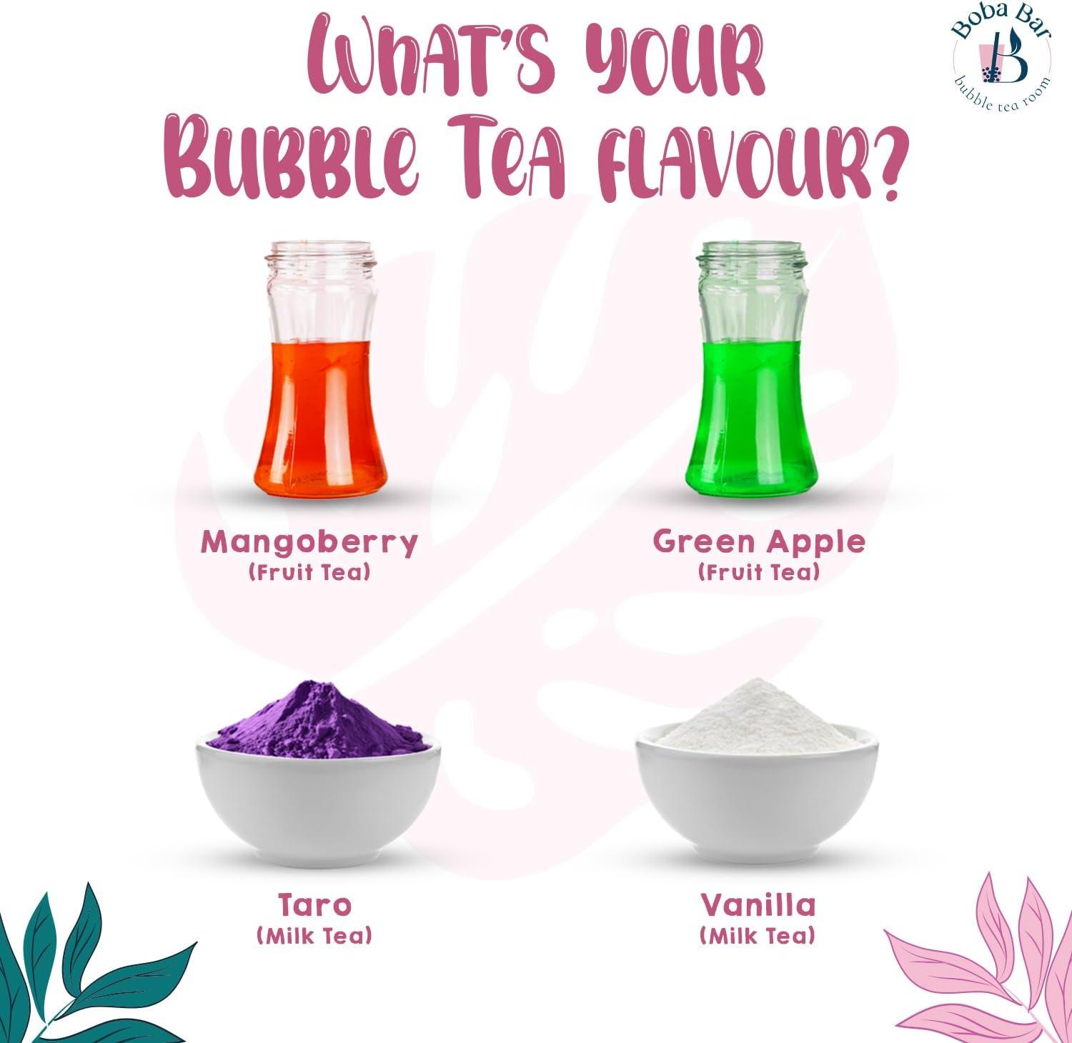 Boba Bar London | Coral Reef Mixed Bubble Tea Kit | 4 Mixed Tea ...