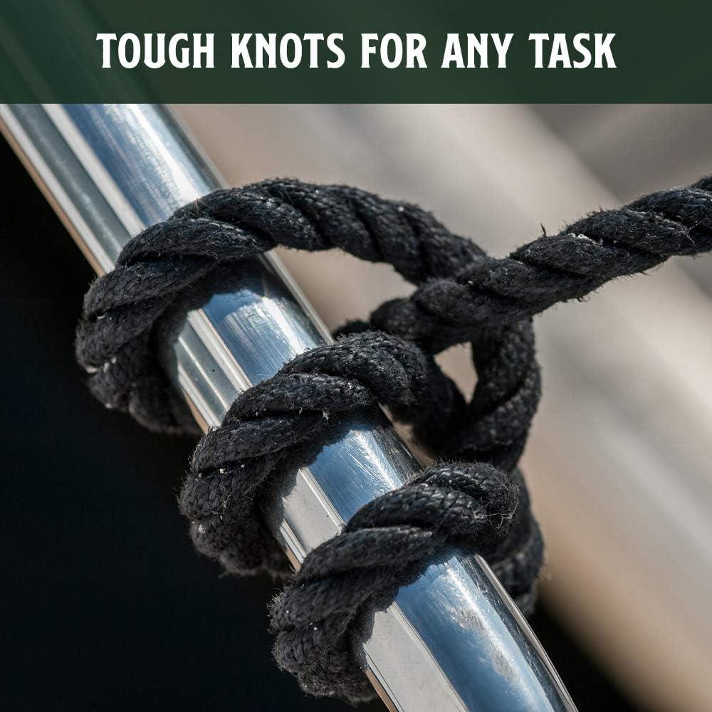 Ironclad Supply Tarred Bank Line 100% Nylon Twine - Heavy Duty for ...