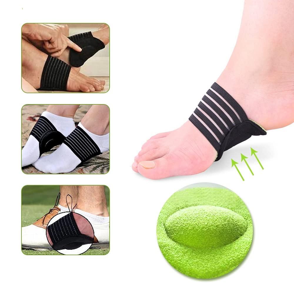 Buy 2-Piece Soft Insoles for Plantar Fasciitis Relief | Flat Foot ...