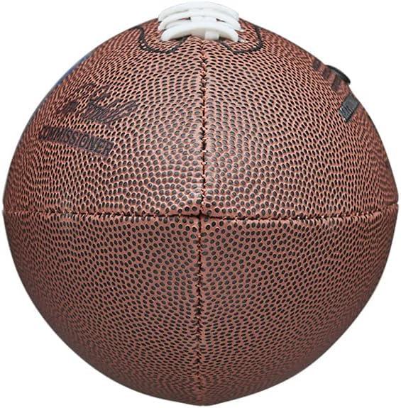 WILSON NFL Authentic Footballs - The Duke Brown Mini Replica Football ...