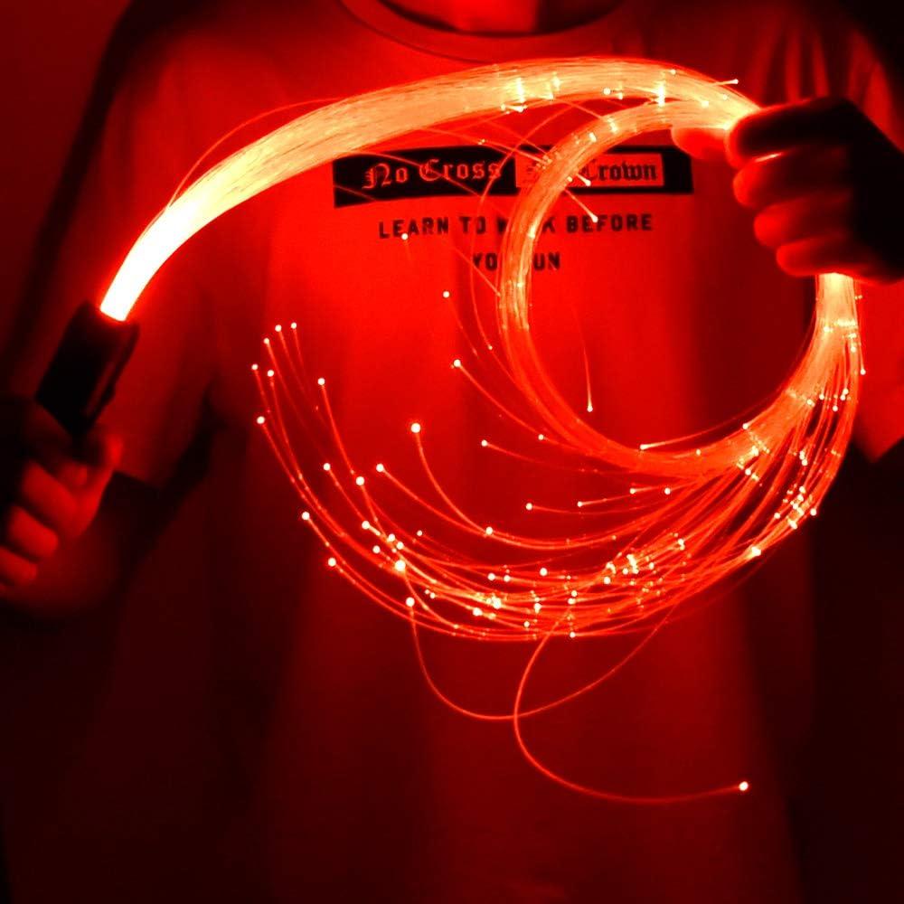 AMKI Fiber Optic Whip - Rechargeable Dance Flow Pixel Whip (Pink) | Buy ...