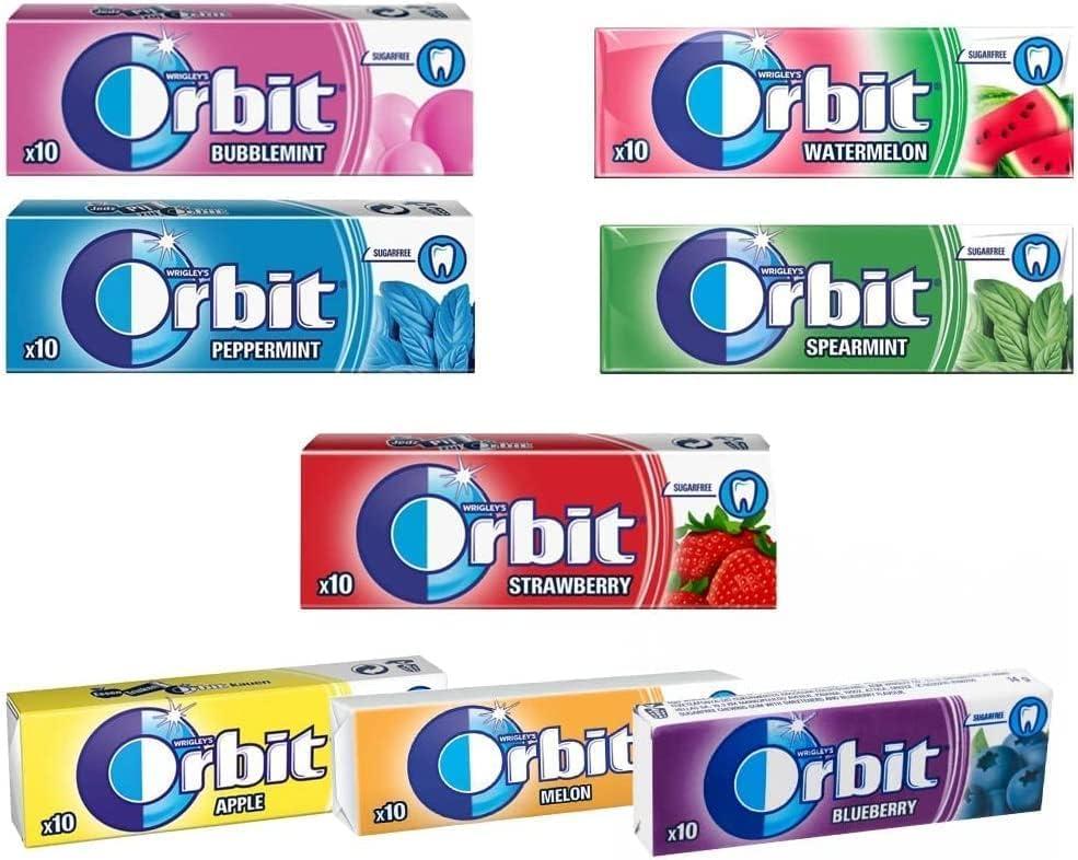 10-30 Packs of Original WRIGLEY'S Orbit/Extra Chewing Gum Packs Fresh ...