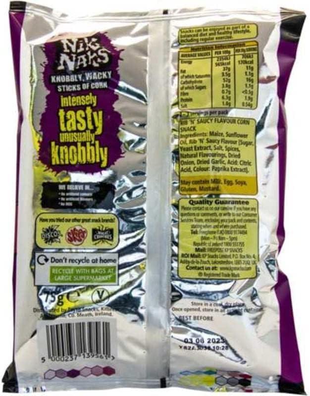 A pack of 3 Nik Naks Crisps Corn Snacks Flavor | Nik Naks Nice & Spicy ...