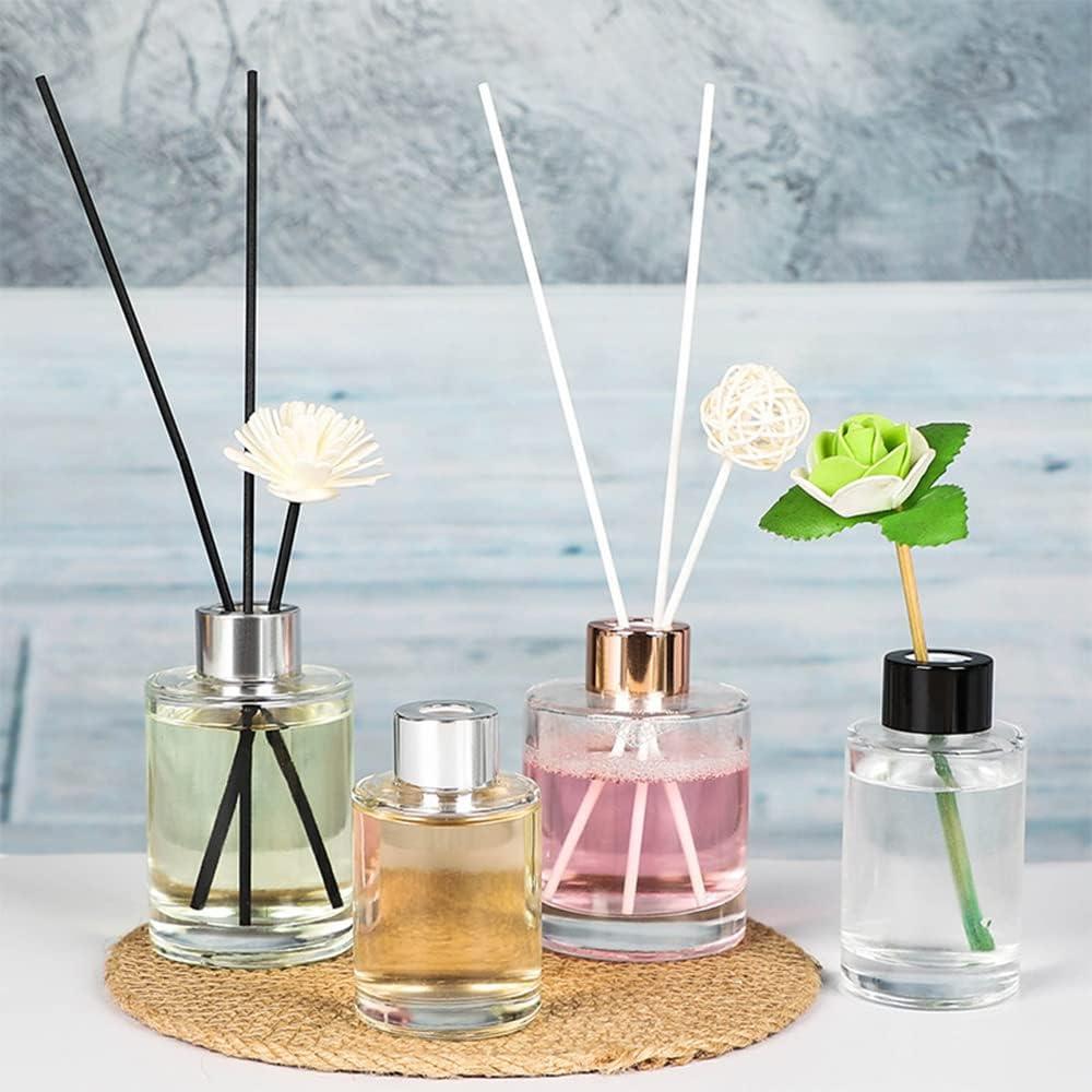 Pilikoll 160 pcs Rattan Reed Diffuser Sticks - Black & White Essential ...