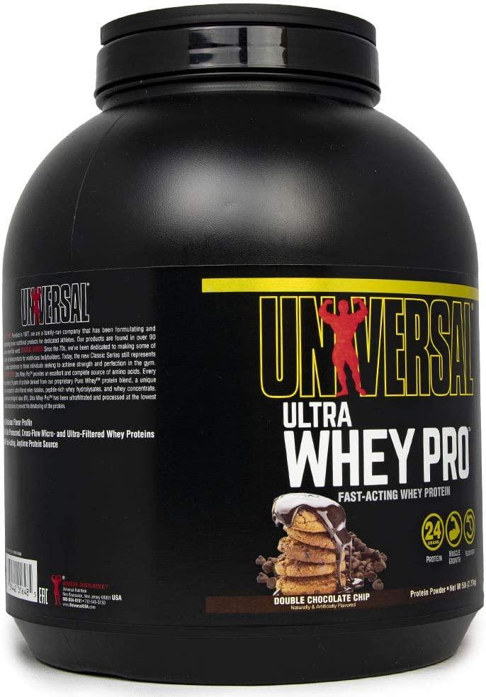 Universal Nutrition Ultra Whey Pro Protein Powder Double Chocolate Chip ...