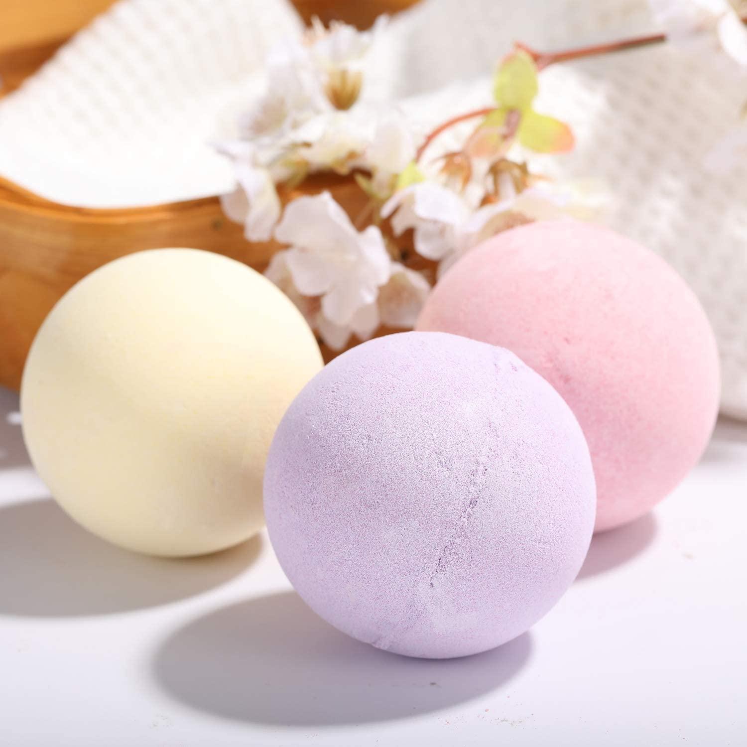 Spa Luxetique Pink Himalayan Bath Salts Set with Essential Oils and ...