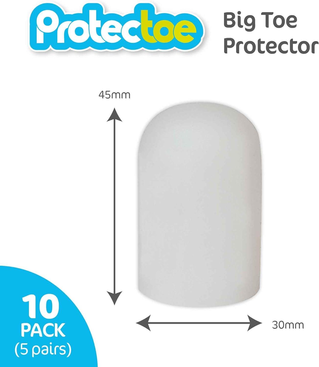 Protectoe Big Toe Protector Non-Perforated Extra Strong Design - Pack ...