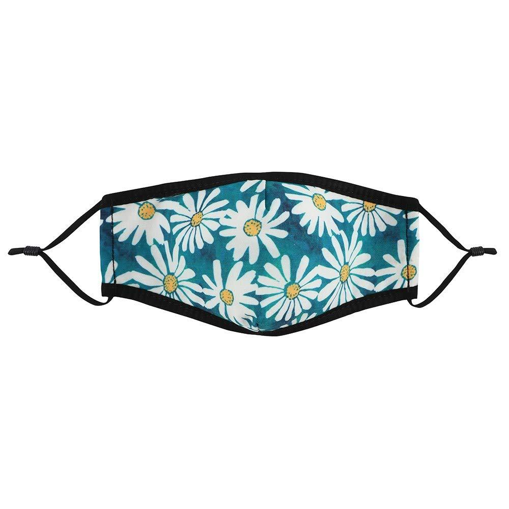 Buy Something Different Allover Daisy Face Mask - Stylish & Comfortable ...