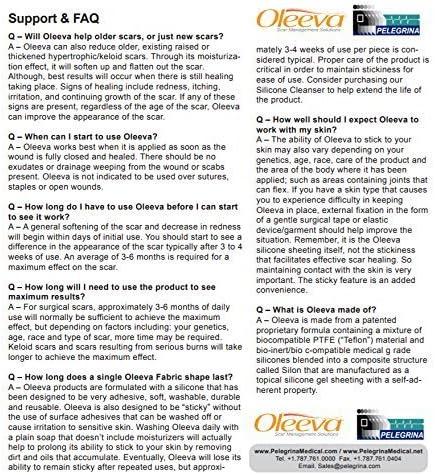 Oleeva Fabric Strip - Ultra-Comfortable Scar Treatment - 1 Piece | Buy ...