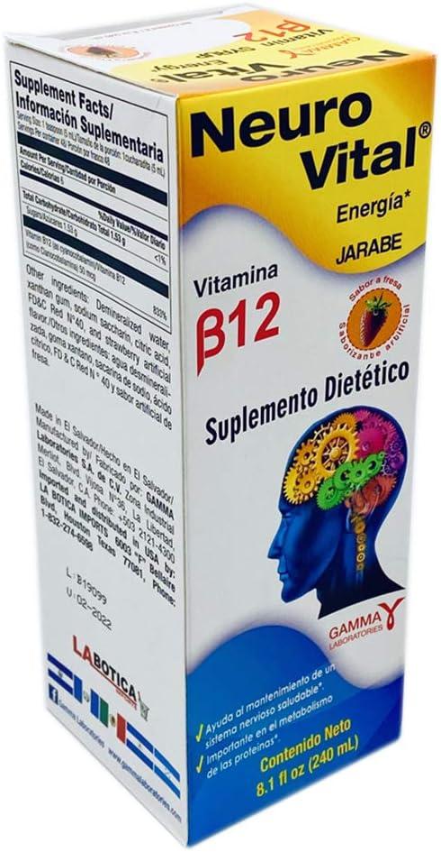 Neuro Vital B12 Energy Syrup - Boost Energy & Focus Naturally | Buy Now ...